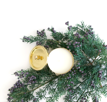 OE Brass Winter Candle – Oxford Exchange Retail